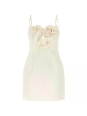 Magda Butrym Floral-applique Cut-out Mini Dress