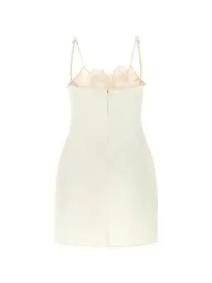 Magda Butrym Floral-applique Cut-out Mini Dress