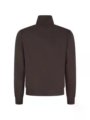 Paul & Shark Panelled Stand-up Collar Jacket - Brown