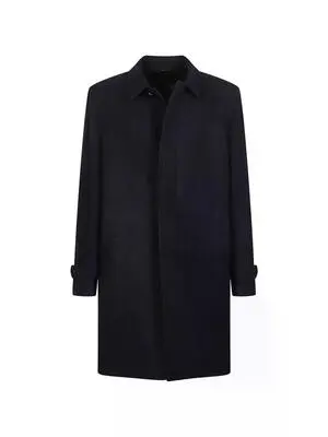 LARDINI Wool Button-cuff Coat