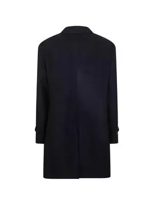 LARDINI Wool Button-cuff Coat