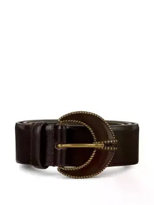 Ba&sh Brendon Leather Belt - Brown