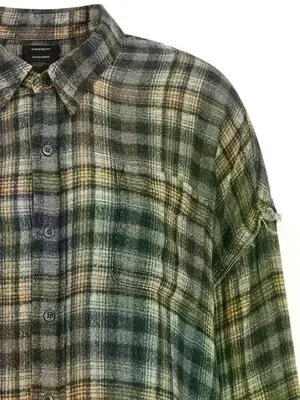 R13 Frayed Raw-cut Shirt