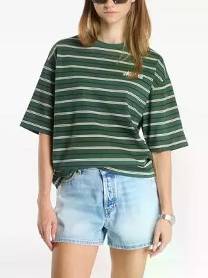 New Era Striped Oversized T-shirt