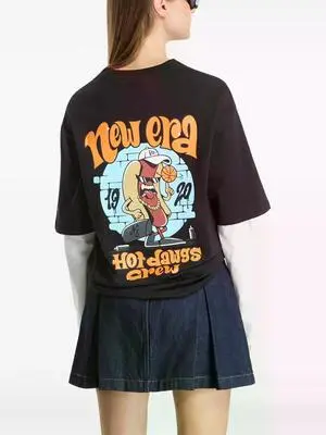 New Era Graphic-print Oversized T-shirt