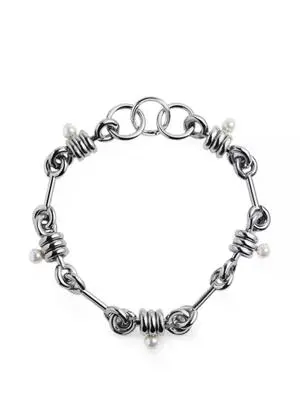 Simone Rocha Stacked-link Pearl Necklace