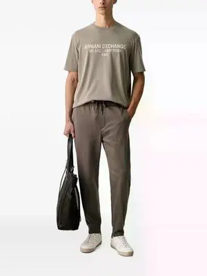 Armani Exchange Logo-print Crew-neck T-shirt