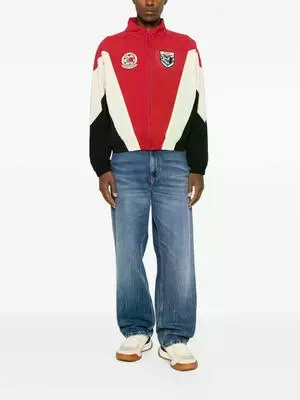 FOUND Logo-print Zip-up Jacket