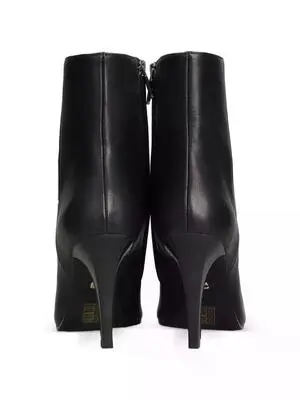 Lola Cruz Pointed-toe Stiletto-heel Ankle Boots - Black