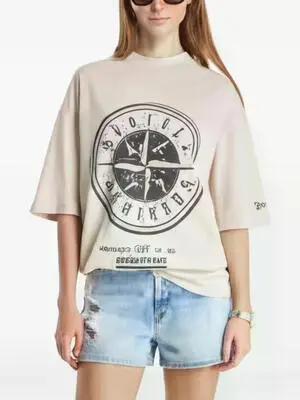 New Era Seattle Mariners Graphic-print T-shirt - Neutrals