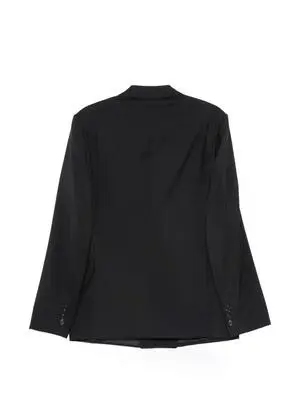Emporio Armani Double-breasted Virgin-wool Suit