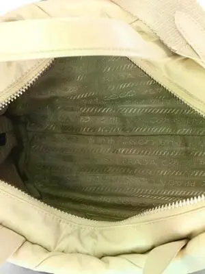 Prada Padded Quilted Re-nylon With Leather Mini Tote Bag