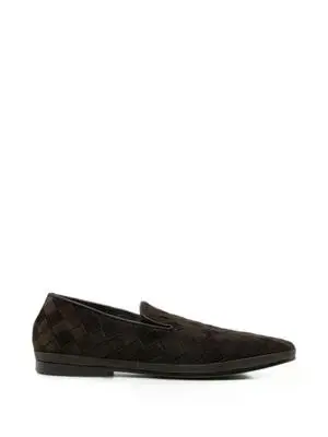 HENDERSON BARACCO Woven Design Loafers