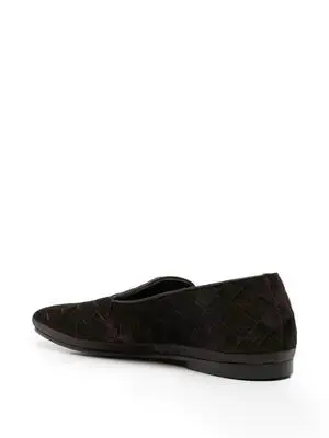 HENDERSON BARACCO Woven Design Loafers