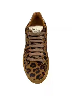 VOILE BLANCHE Capri Leopard-print Sneakers