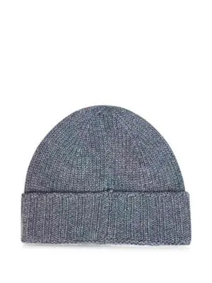 D4.0 Ribbed-knit Beanie Hat