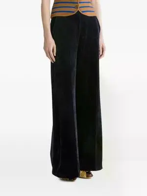 FORTE_FORTE High-waisted Wide-leg Trousers