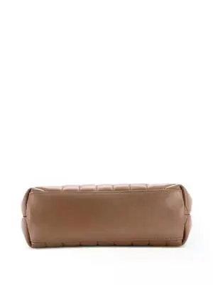 Saint Laurent Loulou Matelasse Chevron Leather Small Shoulder Bag - Neutrals
