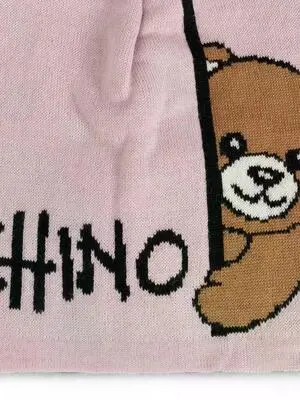 Moschino Logo-print Teddy Bear Beanie Hat