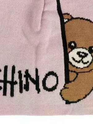 Moschino Teddy Bear Beanie - Pink