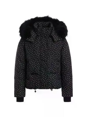 P.A.R.O.S.H Star-print Hooded Puffer Jacket