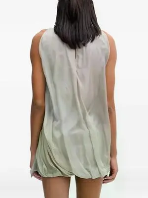 ISABELLE BLANCHE Draped Sleeveless Mini Dress