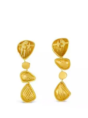 FENOMENA Emerald Shell Earrings