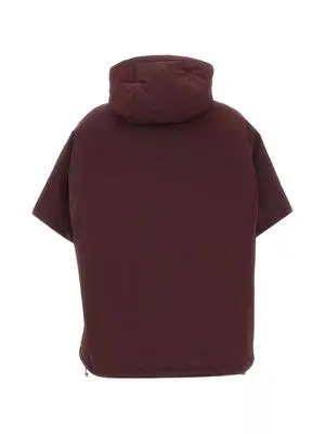 ELENA MIRÒ Short-sleeve Hooded Jacket