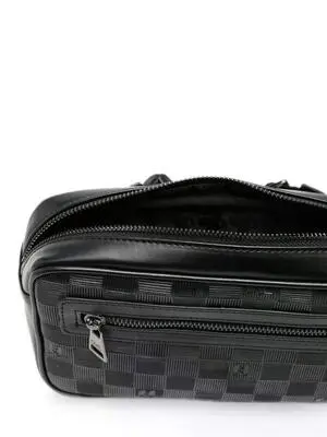 Karl Lagerfeld Bumbag Check-patterned Logo-embossed Belt Bag