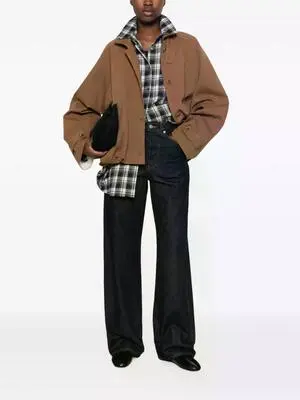 ELEH Check-pattern Button-down Shirt