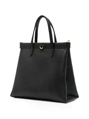 Etro Logo-detail Leather Tote Bag