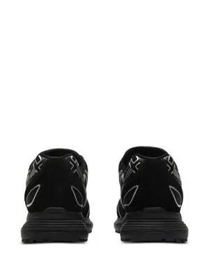 Burberry Nylon, Suede And Leather Eclipse Sneakers - Black