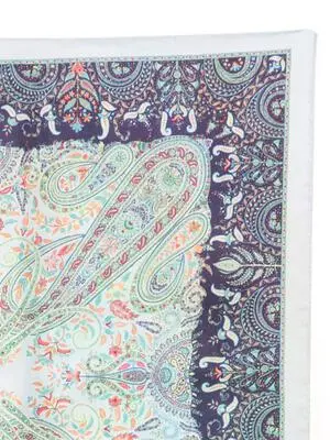 Etro Paisley-print Silk Scarf