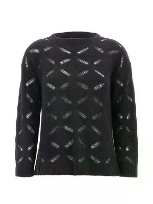 KANGRA Openwork-knit Sweater - Blue