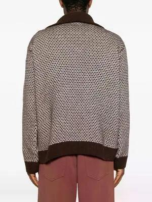 MAISON MARGIELA Patchwork Quarter-zip Knit