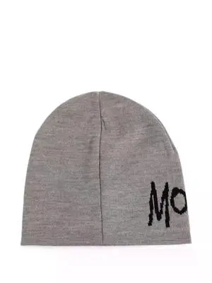 Moschino Teddy Bear Logo-intarsia Beanie Hat