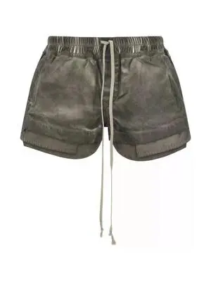 Rick Owens Fog Boxers Drawstring Shorts