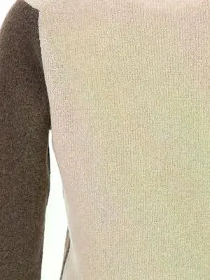 KANGRA Argyle-knit Crew-neck Sweater