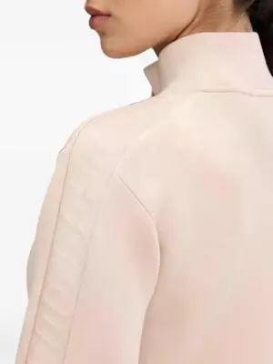 Guess Logo-embossed Zip-up Sweater