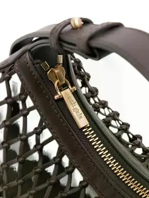 Cult Gaia Shala Lattice Shoulder Bag