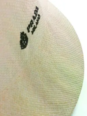 Prada Panama Fabric Bucket Hat - Neutrals