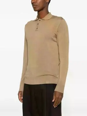 Barena Venezia Pevaron Long-sleeve Polo Shirt