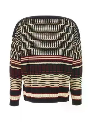 ELENA MIRÒ Geometric-pattern Sweater