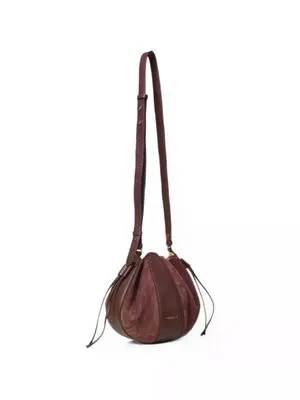 COCCINELLE Suede Leather Shoulder Bag