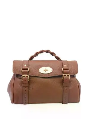 Mulberry Alexa Turn-lock Tote Bag - Brown
