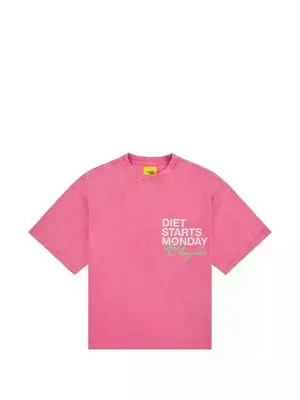 DIET STARTS MONDAY Dsmla Logo-print Cotton T-shirt