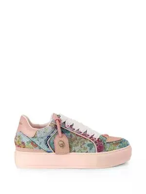 Kurt Geiger Embellished Floral Sneakers