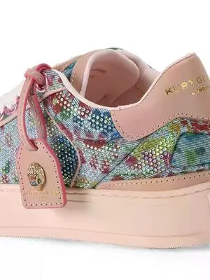 Kurt Geiger Embellished Floral Sneakers