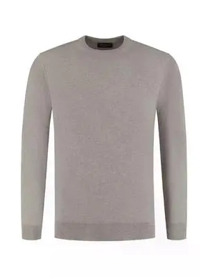 DORIANI CASHMERE Crew-neck Cashmere Sweater - Neutrals