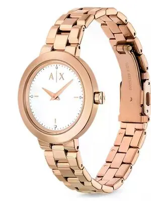 Armani Exchange Crystal Indexes 36mm Watch